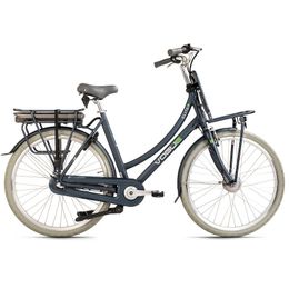 VOGUE BIKE »Elite« 3 Gang Shimano Nexus Schaltwerk Nabenschaltung Frontmotor 250 W Pedelec, Elektrofahrrad für Damen u. Herren blau+blau