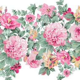 Laura Ashley Fototapete &raquo;Aveline&laquo; Motiv glatt Motiv rosa Vlies