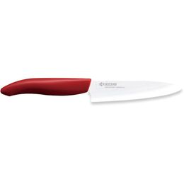 Kyocera Allzweckmesser »GEN« extrem scharfe Hochleistungskeramik-Klinge, Klinge 13 cm rot/weiß 0