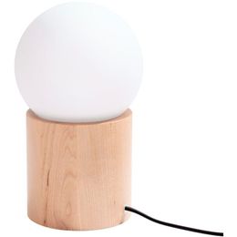 SOLLUX LIGHTING Tischleuchte »BOOMO« G9 1 Stk. Verteiltes Licht Naturholz