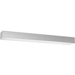 SOLLUX LIGHTING Deckenleuchte »PINNE« LED-Modul 1 Stk. Warmweiß leuchtet nieder Grau