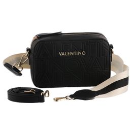 Valentino Handbags VALENTINO BAGS Mini Bag »PANSY« Damen Schultertasche, Handtasche, Umhängetasche mit Logoprägung schwarz