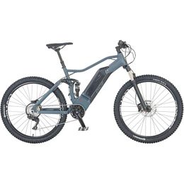 Prophete »DICE 4.0« 10 Gang Shimano Kettenschaltung Mittelmotor 250 W Pedelec, Elektrofahrrad für Damen u. Herren, MTB schwarz+schwarz