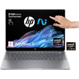 HP Notebook »OmniBook Ultra 14-fd0097ng« 35, 56 cm / 14 ′′ AMD Ryzen AI 9 Radeon Graphics 1.000 GB SSD silber