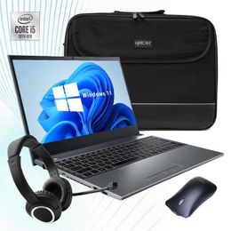 Hyrican Notebook »Set 2460 inkl. Tasche, ST-GH577 Headset, MARVO DWM102BK Wireless Maus« 39, 62 cm / 15, 6 ′′ Intel Core i5 UHD Graphics 960 GB SSD...