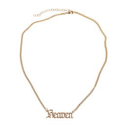MisterTee Herren MisterTee Edelstahlkette &raquo;MisterTee Unisex Heaven Chunky Necklace&laquo;