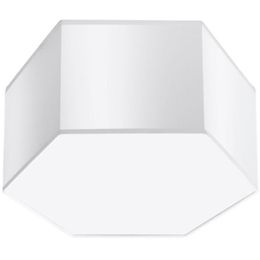SOLLUX LIGHTING Deckenleuchte &raquo;SUNDE&laquo; E27 1 Stk. Verteiltes Licht Weiss