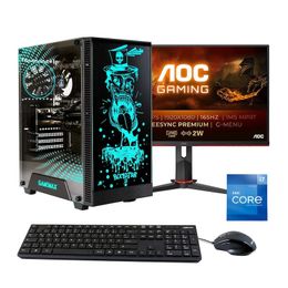Hyrican Gaming-PC-Komplettsystem »Rockstar SET02297« 27 ′′ Intel Core i7 GeForce RTX 3060 16 GB RAM 1.000 GB SSD Windows 11, Intel Core i7 12700F,...