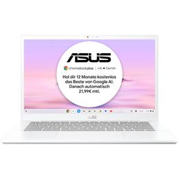 ASUS Chromebook »Plus CM3401FFA-LZ0146« 35, 56 cm / 14 ′′ Intel Core i5 UHD Graphics;Type C 512 GB SSD ChromeOS, Convertible Laptop weiß