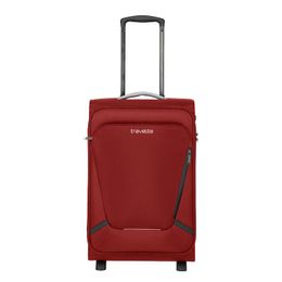 Travelite Handgepäck-Trolley »JETPACK Slim 2 Cabin, konzipiert für Air France, KLM & ITA« 40 l 4 Rollen Weichgepäck-Koffer Handgepäck für die...