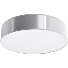 SOLLUX LIGHTING Deckenleuchte &raquo;ARENA&laquo; E27 1 Stk. leuchtet nieder Grau