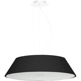 SOLLUX LIGHTING Kronleuchter »VEGA« E27 1 Stk. Slush -Einstellung Schwarz