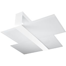 SOLLUX LIGHTING Deckenleuchte »MASSIMO« E27 1 Stk. Verteiltes Licht Weiss
