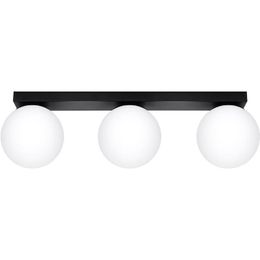 SOLLUX LIGHTING Deckenleuchte »YOLI« G9 1 Stk. Verteiltes Licht Schwarz