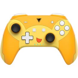 DRAGONSHOCK Controller »Poptop Wireless für Nintendo Switch« orange/gelb Turbo-Funktion
