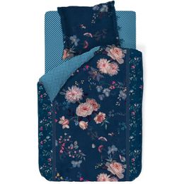 PIP Studio Bettw&auml;sche &raquo;Tokyo Bouquet&laquo; 2 Stk. tlg. Dunkelblau Obermaterial: 100% Baumwolle B/L: 155 cm x 220 cm