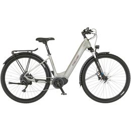 FISCHER BIKE FISCHER FAHRRAD »TERRA 4.0i 43« 10 Gang Shimano Deore Schaltwerk Kettenschaltung Mittelmotor 250 W mit Fahrradschloss, Pedelec, Elektrofahrrad für...