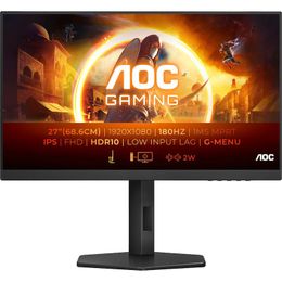 AOC LED-Monitor »27G4XE« 69 cm/27 ′′ 1920 x 1080 px Full HD 1 Reaktionszeit 180 Hz schwarz
