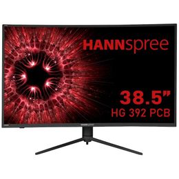 Hannspree Curved-Gaming-LED-Monitor &raquo;HG392PCB(HSG1449)&laquo; 97, 8 cm/38, 5 &prime;&prime; 2560 x 1440 px WQHD 1 Reaktionszeit 165 Hz schwarz Energieeffinzienzklasse..