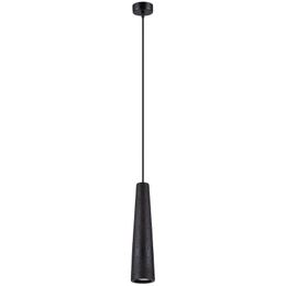 SOLLUX LIGHTING Pendelleuchte »ELECTRA« GU10 1 Stk. Riemenverstellung Schwarz