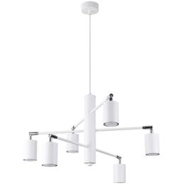 SOLLUX LIGHTING Kronleuchter »LEMMI« GU10 1 Stk. leuchtet nieder Weiß