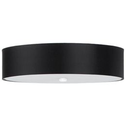 SOLLUX LIGHTING Deckenleuchte »SKALA« E27 1 Stk. leuchtet nieder Schwarz