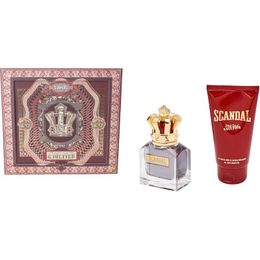 Jean Paul Gaultier Duft-Set »Scandal« mit markantem und aromatischem Salbei transparent Herrenduftpaket von Jean Paul Gaultier