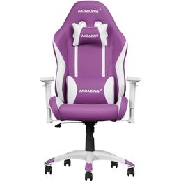 AKRacing Gaming-Stuhl »California Purple« () 1 Stk. napa/purple + weiß Armlehnen in 3 Richtungen (3D) einstellbar