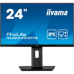 iiyama LED-Monitor &raquo;XUB2493HS-B5&laquo; 61 cm/24 &prime;&prime; 1920 x 1080 px Full HD 4 Reaktionszeit 75 Hz schwarz