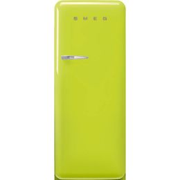 Smeg Kühlschrank »FAB28RLI5« 150 cm hoch 60 cm breit Limettengrün Elektronische Temperaturregelung