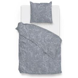 ZO HOME Bettw&auml;sche &raquo;Paisley-di-Lino&laquo; 2 Stk. tlg. Bettw&auml;sche aus 100% Baumwolle, hochwertiges Renforc&eacute; Denim Obermaterial: 100% Baumwolle B/L: 155...