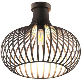 NOWA Deckenleuchte »MATEO« E27 1 Stk. Deckenleuchte Metall rostfarben matt, 1x E27 rostfarben matt