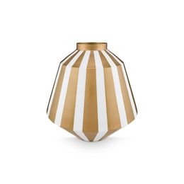 PIP Studio Dekovase &raquo;Vase&laquo; wei&szlig;-goldfarben