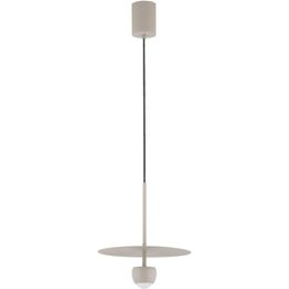 NOVA LUCE Pendelleuchte »EDEM« LED-Modul 1 Stk. Warmweiß Beige