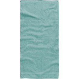 Tom Tailor HOME Badetuch &raquo;Color Bath&laquo; mit Logo in Bord&uuml;re aquablau Obermaterial: 100% Baumwolle B/L: 70 cmx140 cm