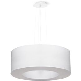 SOLLUX LIGHTING Kronleuchter »SATURNO« E27 1 Stk. Slush -Einstellung Weiss