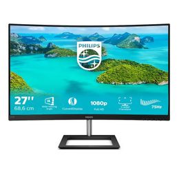 Philips LCD-Monitor &raquo;272E1CA&laquo; 68, 6 cm/27 &prime;&prime; 1920 x 1080 px Full HD 4 Reaktionszeit 75 Hz schwarz neigbar, VESA Wandhalterung,...