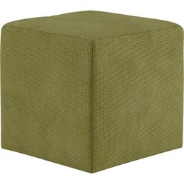 COTTA Hocker &raquo;Cuby&laquo; Sitzw&uuml;rfel, Cube, Sitzhocker gr&uuml;n 96% POLYESTER (PES) / 4% POLYAMID (PA)