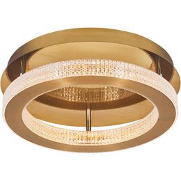 NOVA LUCE LED Deckenleuchte »FIORE« LED-Modul 1 Stk. Warmweiß Gold
