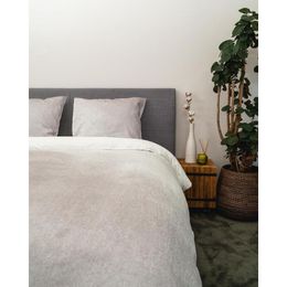 Kayori Bettw&auml;sche &raquo;Shima&laquo; 2 Stk. tlg. Hergestellt aus GOTS-zertifizierter Bio-Baumwolle Grau Obermaterial: 100% Baumwolle B/L: 135 cm x 200 cm
