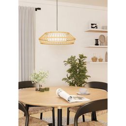 Eglo H&auml;ngeleuchte &raquo;YUKU-Z&laquo; LED-Modul 1 Stk. RGB warmwei&szlig; - kaltwei&szlig; H&auml;ngelampe, ZigBee, App und Sprachsteuerung Alexa, RGB, dimmbar weiss braun,...