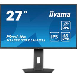 iiyama LED-Monitor &raquo;XUB2792UHSU-B6&laquo; 69 cm/27 &prime;&prime; 3840 x 2160 px 4 Reaktionszeit 60 Hz schwarz