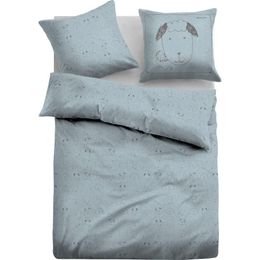 Tom Tailor HOME Kinderbettwäsche »ANIMALS« 2 Stk. tlg. mit tollen Tiermustern light blue Obermaterial: 100% Baumwolle B/L: 135 cm x 200 cm