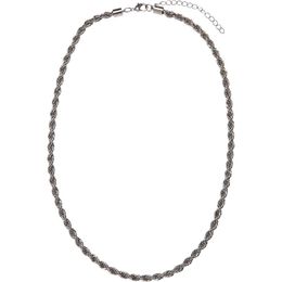 Urban Classics Edelstahlkette »Unisex Charon Intertwine Necklace« silver onesize Stilvolle Halsketten für jeden Anlass