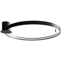 SOLLUX LIGHTING Deckenleuchte &raquo;RIO&laquo; LED-Modul 1 Stk. Neutralwei&szlig; Verteiltes Licht Schwarz