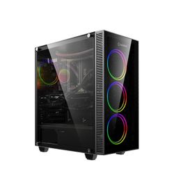 GAMEMAX Gaming-PC »Draco XD 6992« DDR5, PCIe SSD Gen4, Windows 11 schwarz Intel Wi-Fi 6 AX201, ARGB-Beleuchtung 1x PS/2, 2x USB 2.0, 2x USB 3.2...