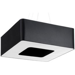 SOLLUX LIGHTING Kronleuchter »URANO« E27 1 Stk. Slush -Einstellung Schwarz