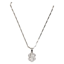 Urban Classics Edelstahlkette »Unisex Small Dollar Necklace« silver onesize Stilvolle Halsketten für jeden Anlass