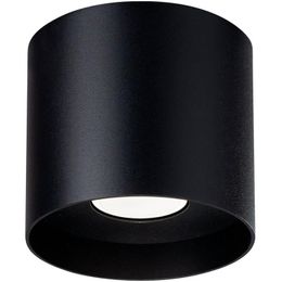 SOLLUX LIGHTING Deckenleuchte »MIKA« GU10 1 Stk. leuchtet nieder Schwarz