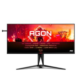 AOC Gaming-Monitor »AG405UXC« 100, 4 cm/40 ′′ 3440 x 1440 px WQHD 1 Reaktionszeit 144 Hz schwarz Neigbar, Drehbar, Höhenverstellbar, Adaptive-Sync